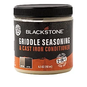 Blackstone 4114 Griddle Seasoning and Cast Iron Conditioner, 6.5 Ounce (Pack of 1)