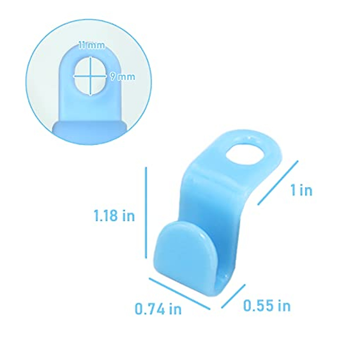 Clothes Hanger Connector Hooks,100PCS Hanger Hooks,Space Saving Cascading Hangers Connection Hooks for Heavy Duty Clothes Closet (Colorful)