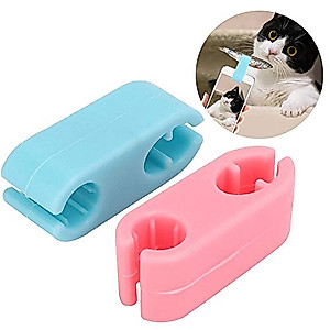 2pcs Pet Selfie Clip Tool, Pet Selfie Artifact Toys Pet Selfie Stick Dog Camera Lens Phone Clip Photographing Props Attract Attention