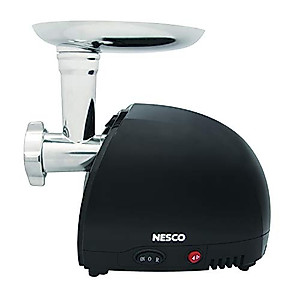 Nesco , Food Grinder, Stainless Steel/Black, 500 watts