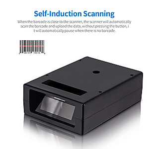 Embedded Bar Code Scanner Support Scan with Code Built in High Performance Chip USB Connection for Supermarket Retail Bookstore Warehouse