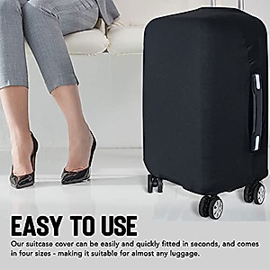 STROMGUARD Travel Luggage Cover I TSA approved Suitcase Protector I Luggage Covers for Suitcase I Suitcase cover Bag I Luggage protector I Durable & Washable I carry on luggage cover protector