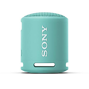 Sony SRS-XB13 EXTRA BASS Wireless Bluetooth Portable Lightweight Compact Travel Speaker, IP67 Waterproof & Durable for Outdoor, 16 Hr Battery, USB Type-C, Speakerphone, Powder Blue (Amazon Exclusive)
