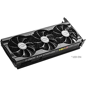 EVGA GeForce RTX 3080 Ti XC3 ULTRA GAMING, 12G-P5-3955-KR, 12GB GDDR6X, iCX3 Cooling, ARGB LED, Metal Backplate