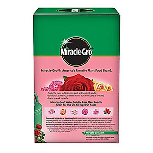 Miracle-Gro VB02199 Plant Food Water Soluble Rose, 1.5 lb,