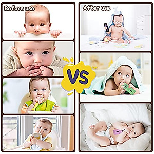 FATEORT New Upgrade Key Presses 2-Pack Silicone Baby Teething Toys for Babies 3 Months+, Pressable Remote Control Shape Teething Toys Boys Girls Baby Chew Toys, Relief Baby Teething Gum