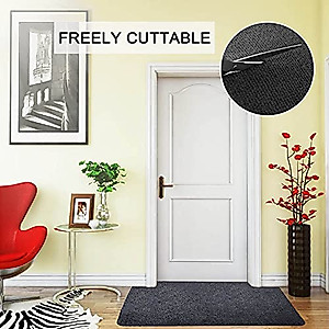 Chair Mat, Chair Rolling Mat, Office Chair Mat for Hardwood Computer Desk Floor Mat Desk Chair Protector, 35 x 47 inches, Upgraded Version Professional Protector Mat (Grey)