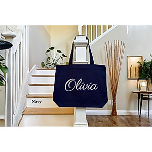 Bachelorette Tote Bag, Custom Tote Bag, Personalized Tote Bags, Customized Name Tote, Childrens Name Bag, Bridesmaid Totes, Christmas Gift