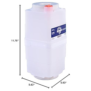 Atrix 31700 Safeguard 360 Toner and Dust Filter Cartridge for Omega Series, 1-Gallon, Opaque