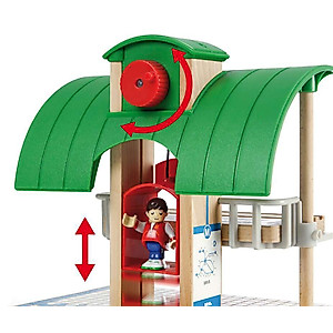 BRIO World 33052 Deluxe Railway Set | Comprehensive Wooden Train Toy Set for Kids Age 3 and Up | FSC Certified Eco-Friendly Toy | Exciting Harbor and Metro Scenes