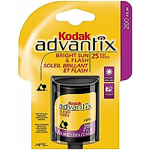 Kodak Advantix 200 Speed 25 Exposure APS Film