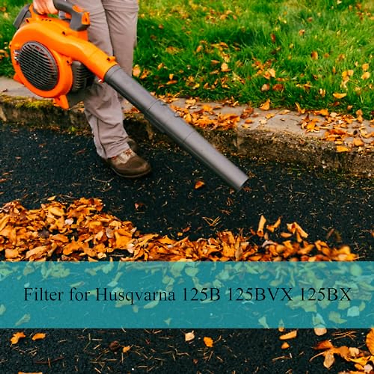 Atunee 545112101 Air Filter for Husqvarna 125B 125BVX 125BX Leaf Blower Compatible with Jonsered B2126 BV2126 Blower
