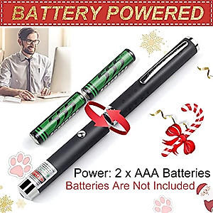 MEUSNO Laser Pointer, Laser Pointer Cat Toys for Indoor Cats, 3 Pack Laser Pointer Pen for Cats Dogs Pet Laser Toy Indoor Interactive Chase Cat Toy Lazer Pointer Pen Tease Cat Laser Light 9343