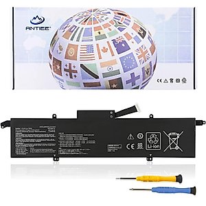 ANTIEE C41N1908 Laptop Battery Replacement for ASUS Zephyrus G14 GA401 GA401II GA401IV GA401IH GA401IU GA401IHR GA401QC GA401IVC GA401QH GA401QM GA401QE PX401IV PX401QM 15.4V 76Wh 4940mAh