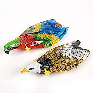 Simulation Bird Interactive Cat Toy, Cat Chew Toys for Indoor Cats, Automatic Hanging Eagle Flying Bird Funny Cat Interactive Toy Supplies for Cats Kitten Play Chase Exercise