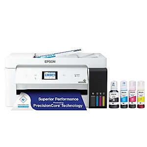 Epson EcoTank ET-15000 Wireless Color All-in-One Supertank Printer with Scanner, Copier, Fax, Ethernet and Printing up to 13 x 19 Inches