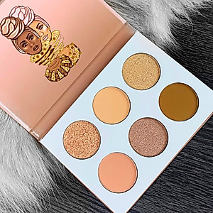 Juvia's Place The Nudes - Blue, Eyeshadow Palette, Professional Eye Makeup, Pigmented Eyeshadow Palette, Makeup Palette for Eye Color & Shine, Pressed Eyeshadow Cosmetics