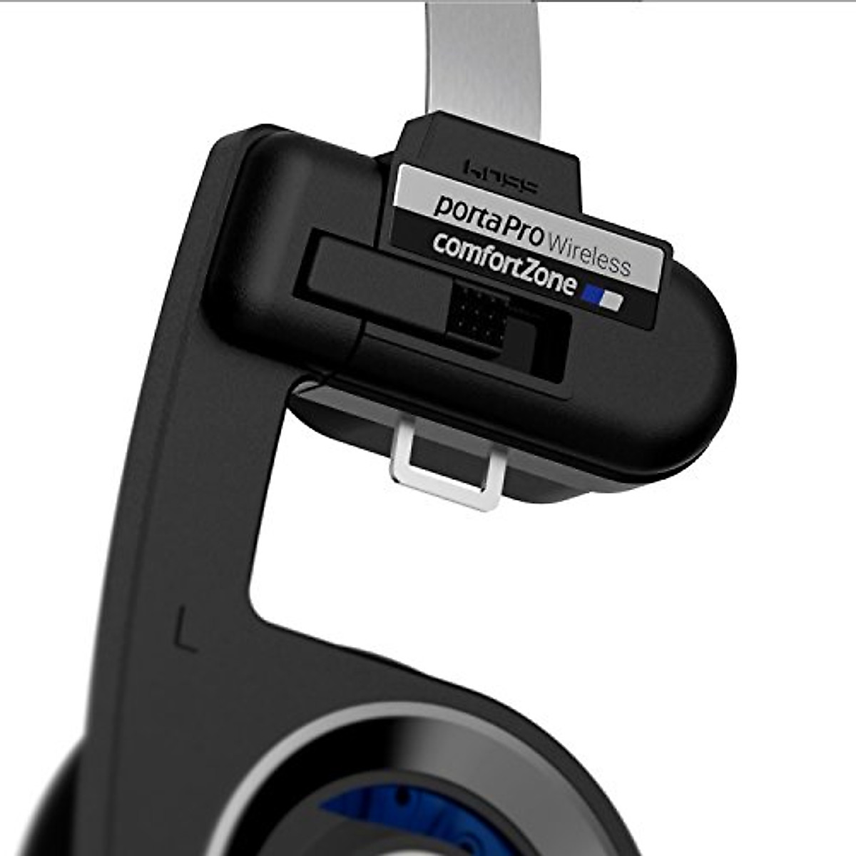 Koss Porta Pro Wireless Bluetooth On-Ear Headphones, in-Line Microphone, Volume Control and Touch Remote, Adjustable Headband with Multi-Pivoting Ear Plates, Black