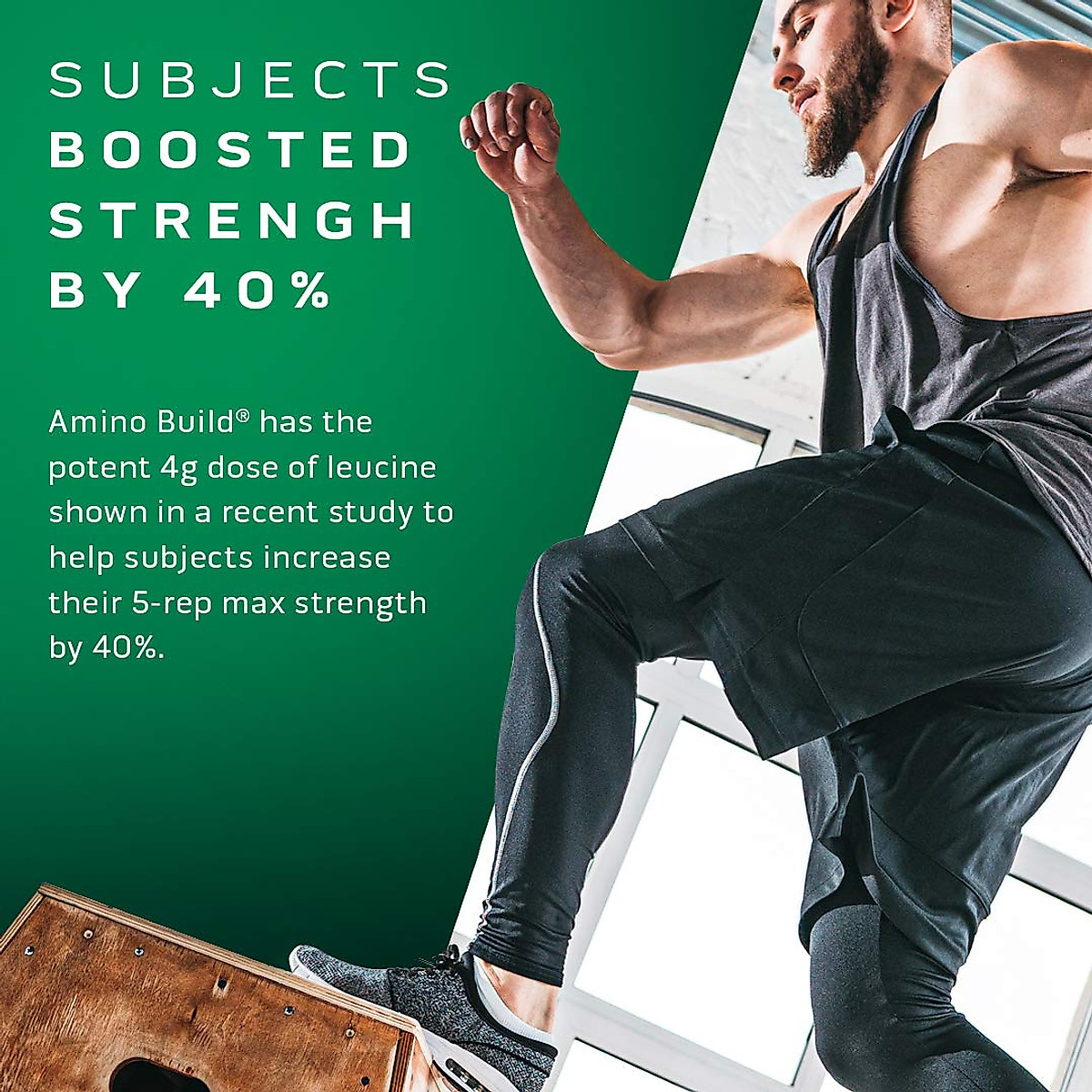 BCAA Amino Acids + Electrolyte Powder, MuscleTech Amino Build, 7g of BCAAs + Electrolytes, Support Muscle Recovery, Build Lean Muscle & Boost Endurance, Tropical Twist (40 Servings)