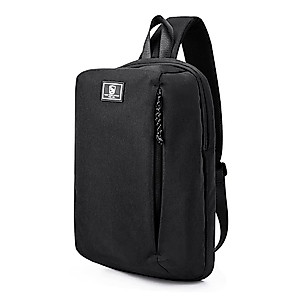 OIWAS One Strap Backpack Men - 14 Inch Sling Bag Boys Single Strap Backpack Lightweight Women Large Crossbody Shoulder Bag