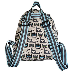bungalow 360 Adult Mini Backpack (Cat, Small)