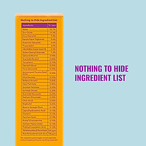 Good Molecules Sheer Mineral Sunscreen SPF 30 Minimal Whitecast Zinc Oxide Sunscreen with Hyaluronic Acid, Reef-Safe, UVA/UVB Protection - Skincare for Face