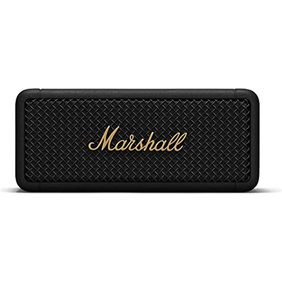 Marshall Major IV On-Ear Bluetooth Headphone, Black & Emberton Bluetooth Portable Speaker - Black & Brass