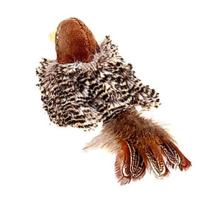 GIGWI Melody Chaser Motion Activated Bird, Black (G10052A1)