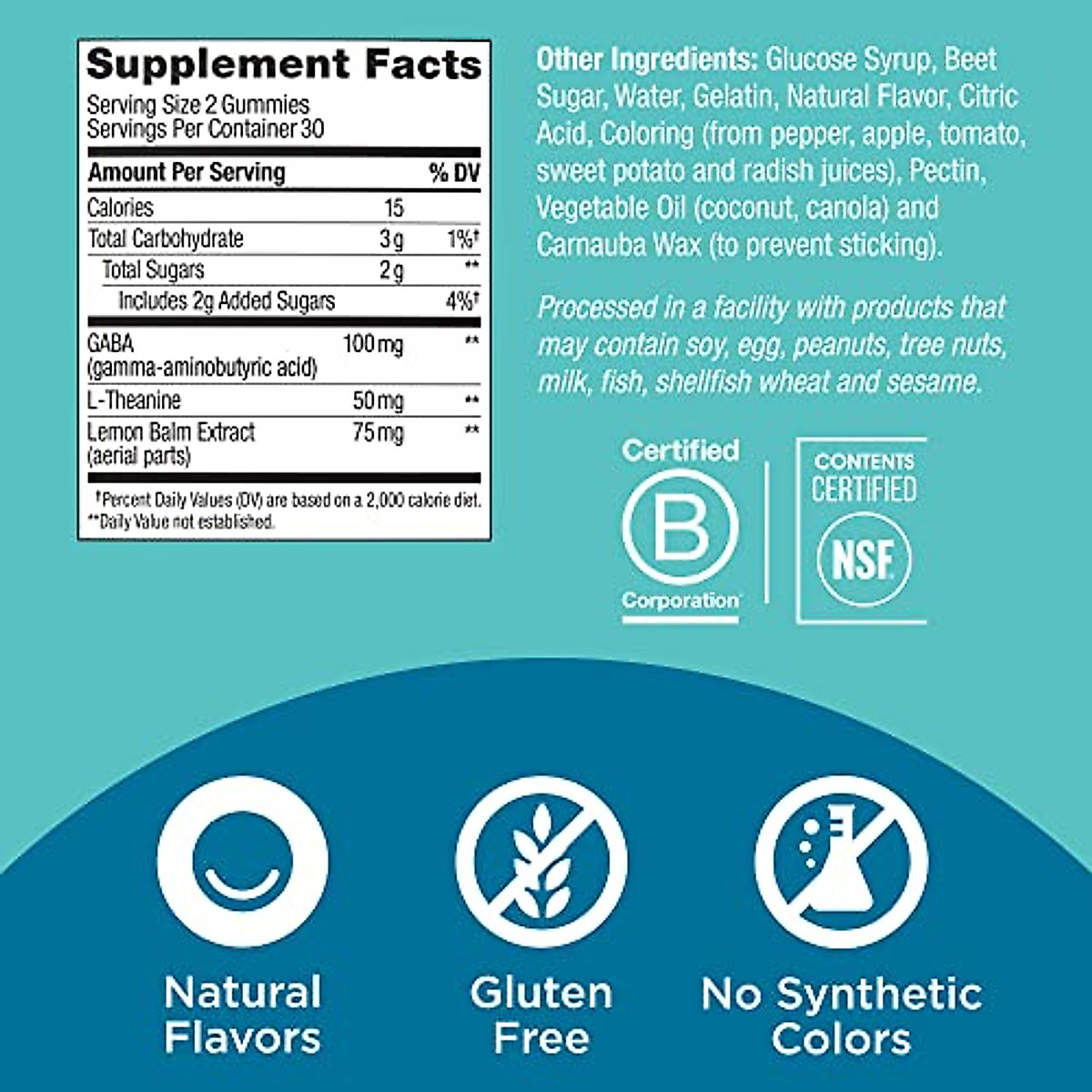 OLLY Goodbye Stress, 60ct