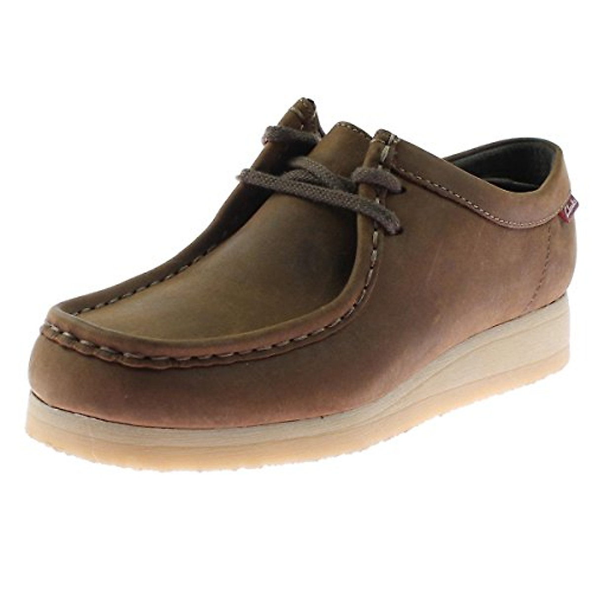 Clarks womens Padmora Oxford, Brown Smooth, 8 US (Leather Color May Vary)