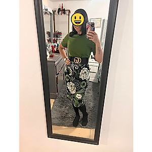 BOGURST Summer Dress for Women Mini Sexy Bodycon Party Dresses Green M