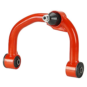 Front Upper Control Arms with Ball Joint for Ford F150 2004-2020, 2-4" Lift Suspension Kit Adjustable tubular Control Arms,Replacement Factory Suspension Arms 2PCS Red