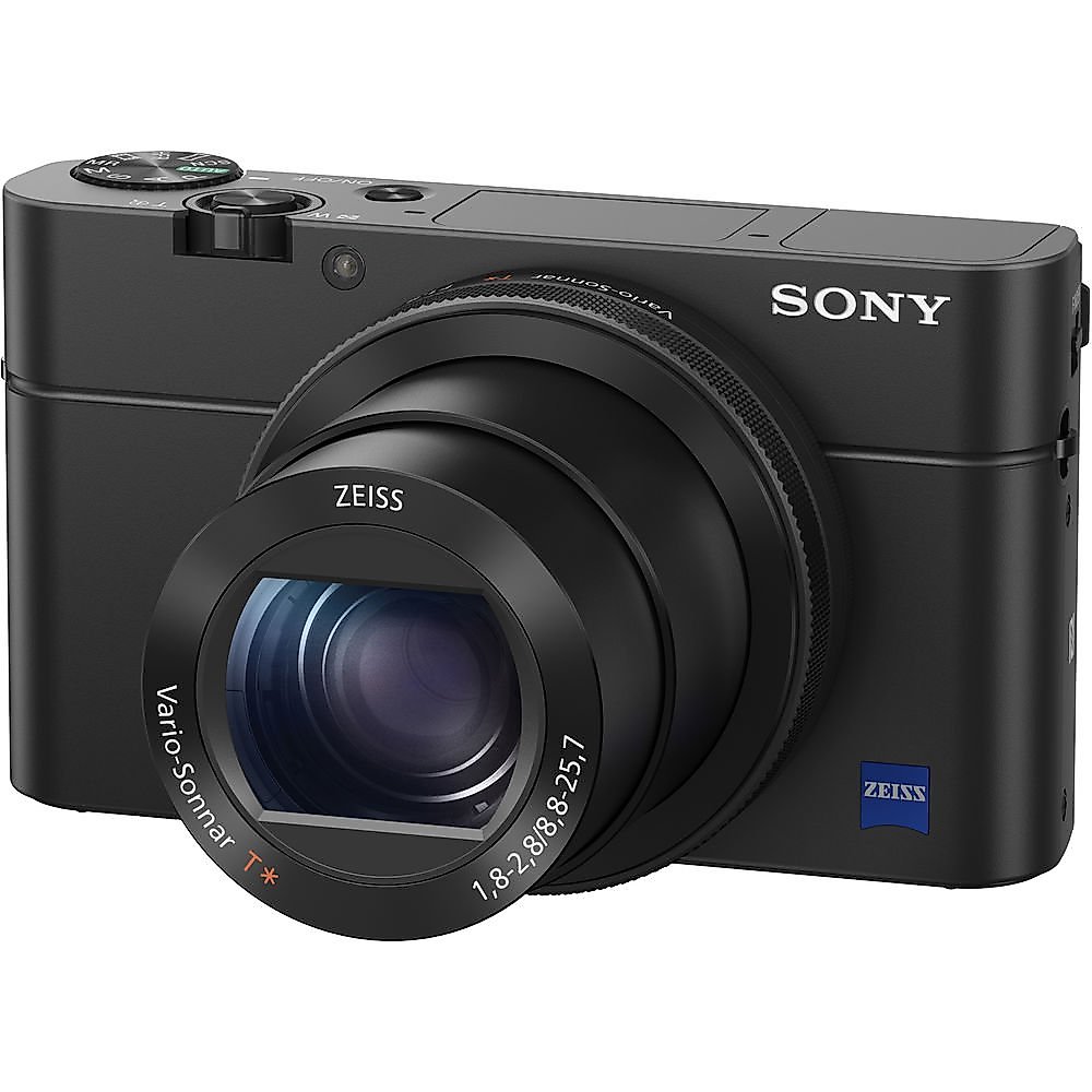 Sony Cyber-Shot DSC-RX100 IV Camera DSCRX100M4/B with Soft Bag, Additional Battery, 64GB Memory Card, Card Reader, Plus Essential Accessories