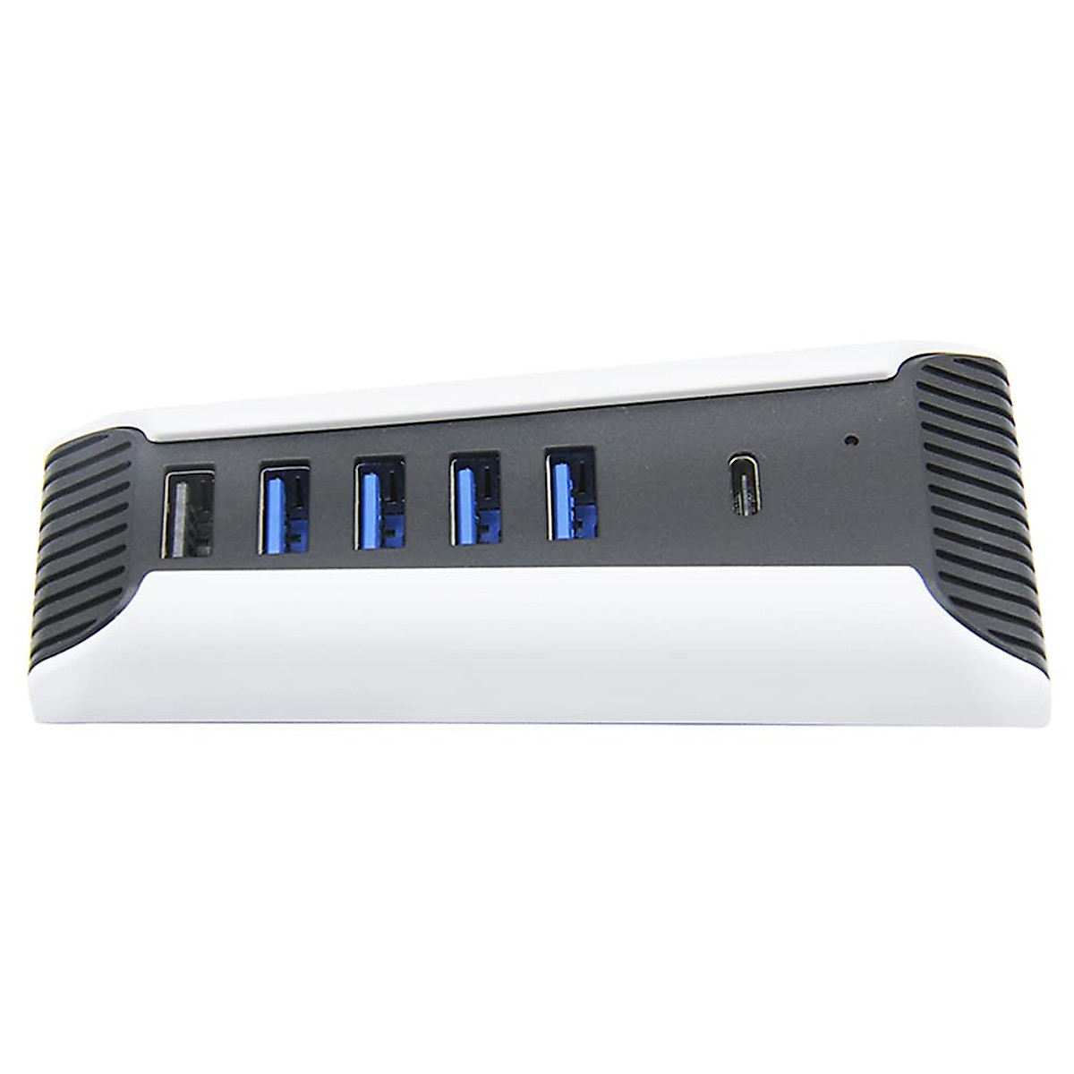 PS5 USB Hub 5 Ports USB Extender, USB High Speed Expansion Hub Charger USB Extender Compatible with Playstation 5 Game Console Accessories PS5 Converter Fast Transmission Multi-port Hub Distributor