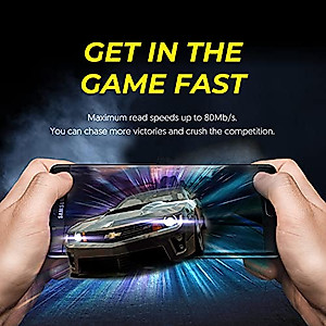 Silicon Power 128GB SDXC Micro SD Card Nintendo-Switch Gaming Memory Card with Adapter, Write Speed 80MB/s