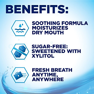 biotène Dry Mouth Lozenges for Dry Mouth and Fresh Breath, Dry Mouth Relief and Breath Freshener, Refreshing Mint - 27 Count (Pack of 3)