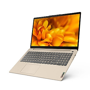2022 Newest Lenovo Ideapad 3i Laptop, 15.6” FHD 1080P Touchscreen, Intel Core i3-1115G4, 8GB DDR4 RAM, 256GB PCIe SSD, HDMI, WiFi, Bluetooth, HD Webcam, Fingerprint Reader, Win11 Home, Sand (Renewed)