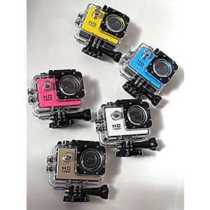 Sports Camera HD 1080p Mini camcorders Action Camera Video Full hd, Black (HL-01-02)