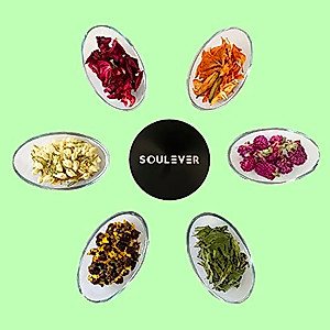 SOULEVER Spice Grinder Large 3 Inch Black