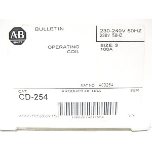 Industrial MRO CD-254 220/230-240V 100A (WH) NSMP-OEM
