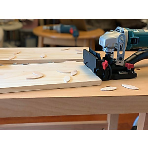 Aidelife Wood Biscuit Plate Joiner kit Accessories with 1x4" Blade,Adjustable Angle and Dust Bag