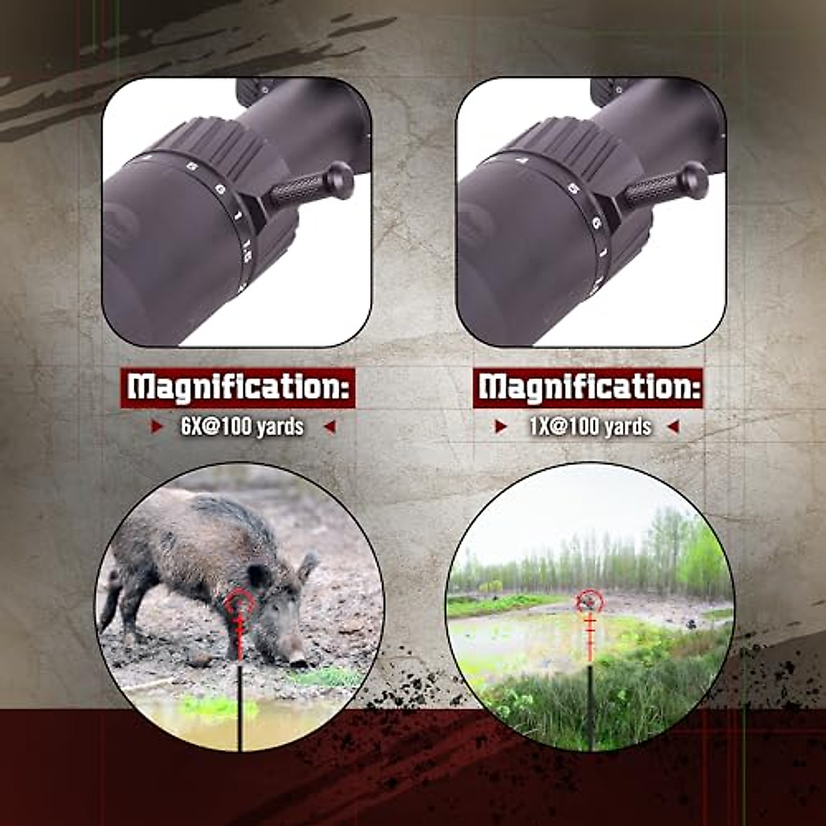 Sightmark Citadel 1-6x24 CR1 Riflescope