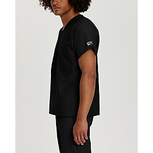 Landau Scrub Zone Unisex Relaxed Fit 1-Pocket V-Neck Scrub Top 71221