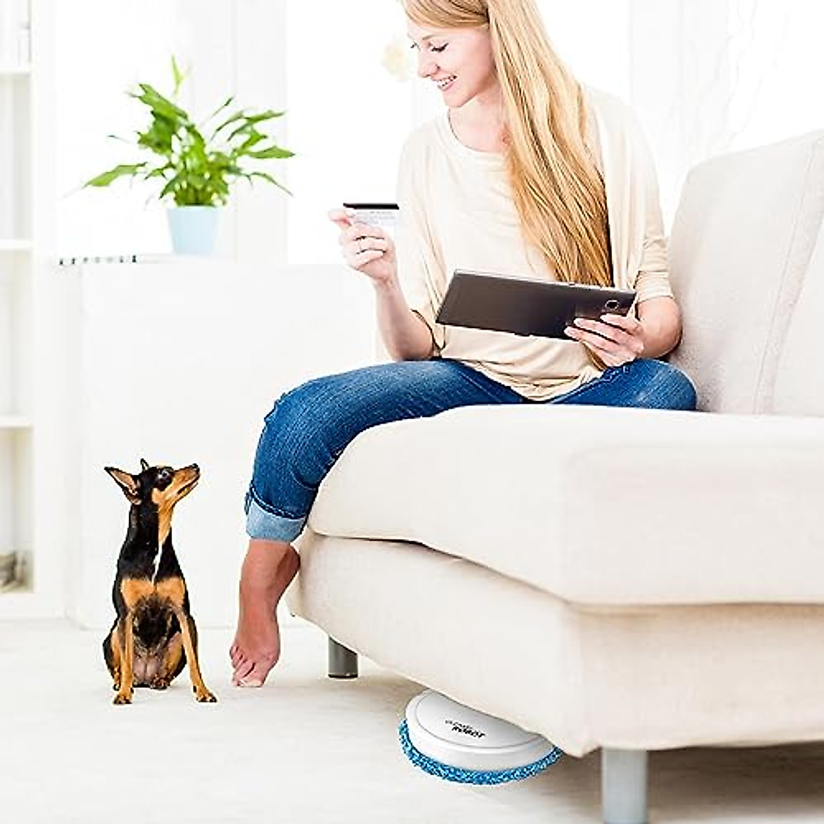 household robotic vacuums, robotic vacuum cleaner, Dry and Wet Sweeping Cleaner Robotic Vacuum, mopping robot, Mini Floor Vacuum Robot, Marble Tile Sweeper for Daily Home Cleaning, Bathroom, Bedroom,