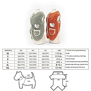 Small Pet Hoodies Autumn and Winter New Warm with Fleece Dog Clothes Double Cold Puppies Pet Clothes for Medium Dogs Easter