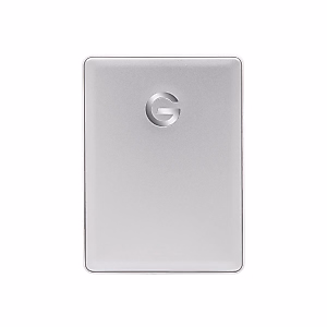 G-Technology 2TB G-DRIVE Mobile USB-C (USB 3.1) Portable External Hard Drive, Silver - 0G10339