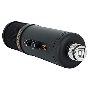 Rockville Solo-Cast Pro 24 bit 192Khz USB Computer Microphone PC Zoom Mic+Stand Bundle iSTAND 85 Dual Desktop Boom Arm Stand