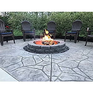 EasyFirePits 24 Inch Stainless Steel Lifetime Warranted Gas Fireplace Replacement Burner Straight END-FED Gas Log Lighter
