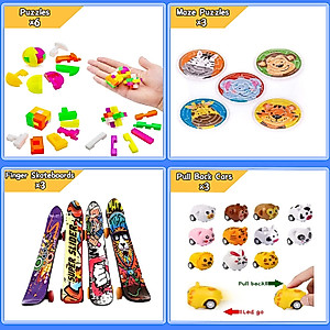 52 Pcs Party Favors for Kids 4-8, Birthday Gift Toys, Stocking Stuffers, Treasure Box Toys, Carnival Prizes, School Classroom Rewards, Pinata Stuffers, Goodie Bags Filler for Boys and Girls 8-12