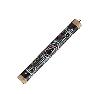 Australian Treasures - Rainstick 40cm painted